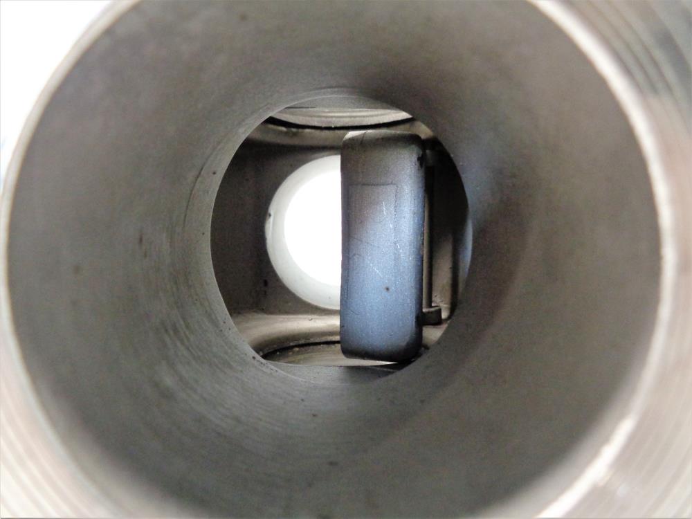 Jacoby-Tarbox 2" 150# Bulls-Eye Flanged 316 S/S Sight Glass Valve #910-FA