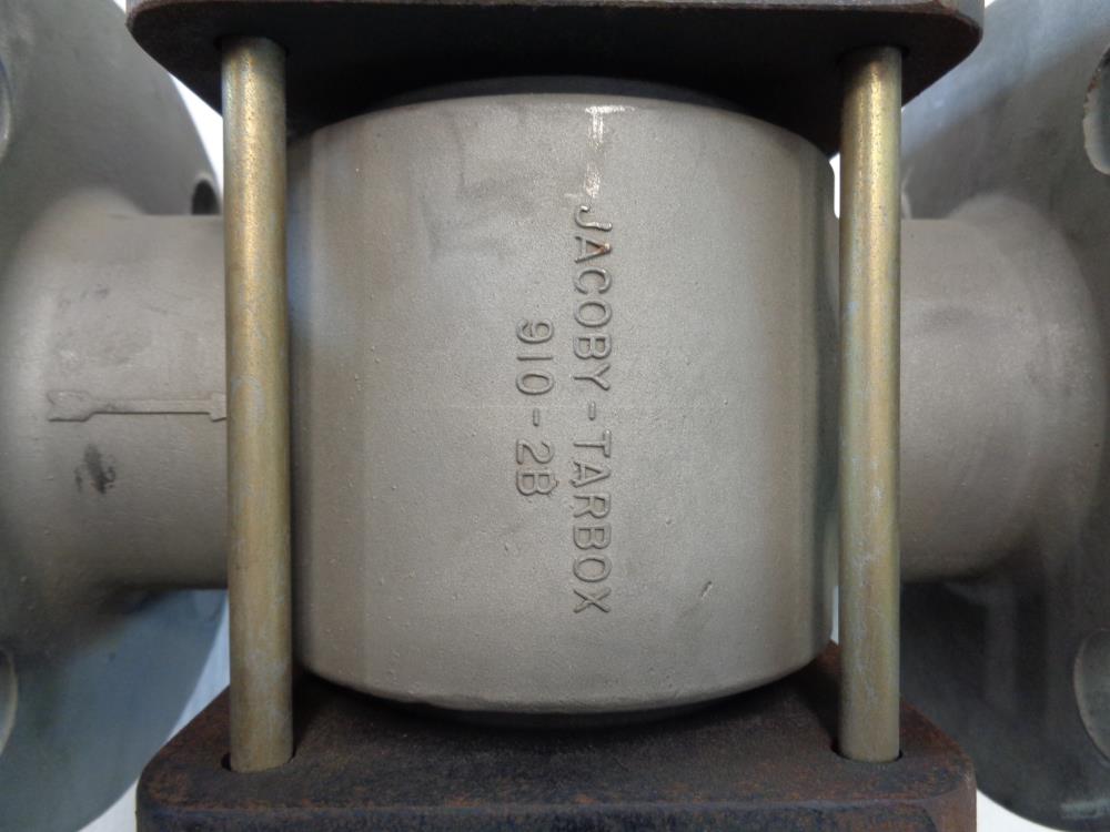 Jacoby-Tarbox 2" 150# Bulls-Eye Flanged 316 S/S Sight Glass Valve #910-FA