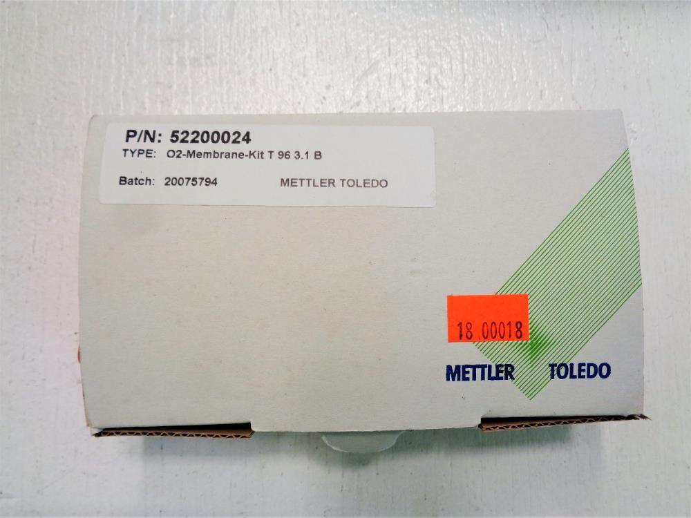 Mettler Toledo O2 Membrane Kit T 96 3.1 B #52200024