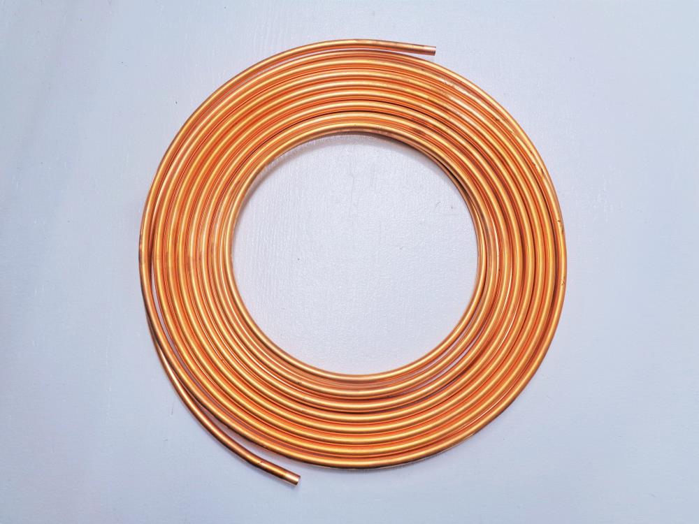 Lot of (2) Wieland Copper Refrigeration Tube 3/8 in. x 50 ft.