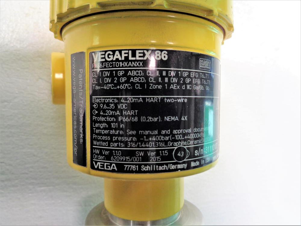 Vega Vegaflex 86 Level Sensor FX86.FECT01HXANXX
