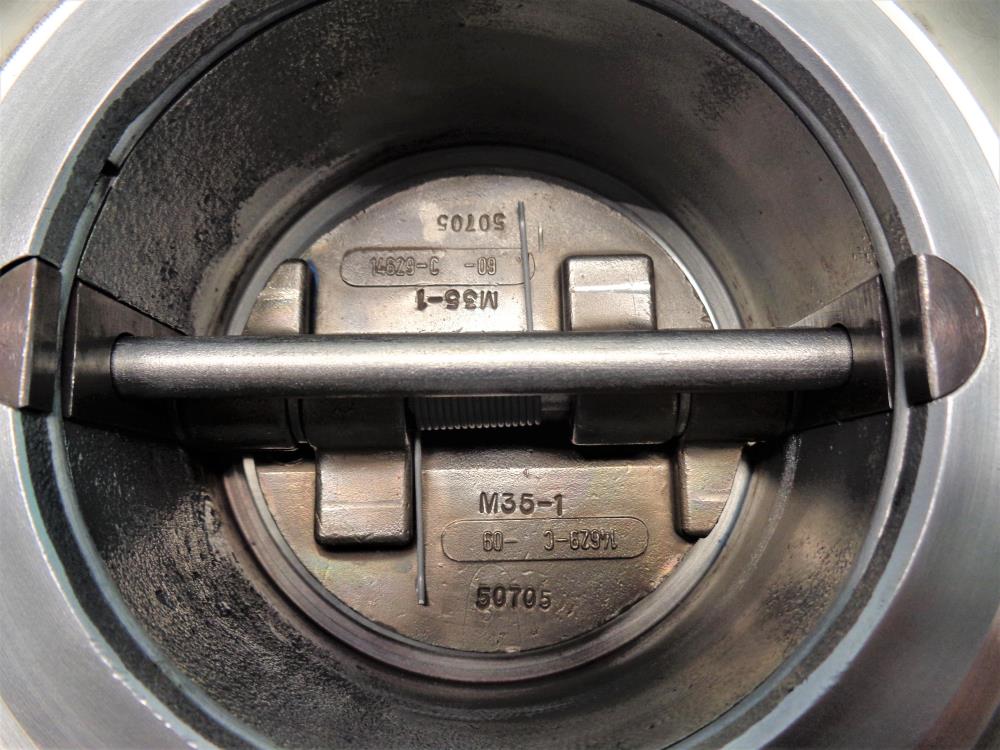 Crane Marlin 3" 600 ANSI Wafer Check Valve, Stainless Steel ...