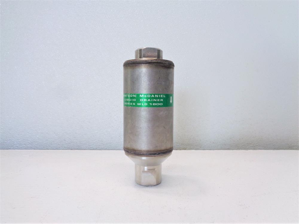 Watson McDaniel Liquid Drainer WLD1800, Stainless Steel, 600 PSIG (Non ...