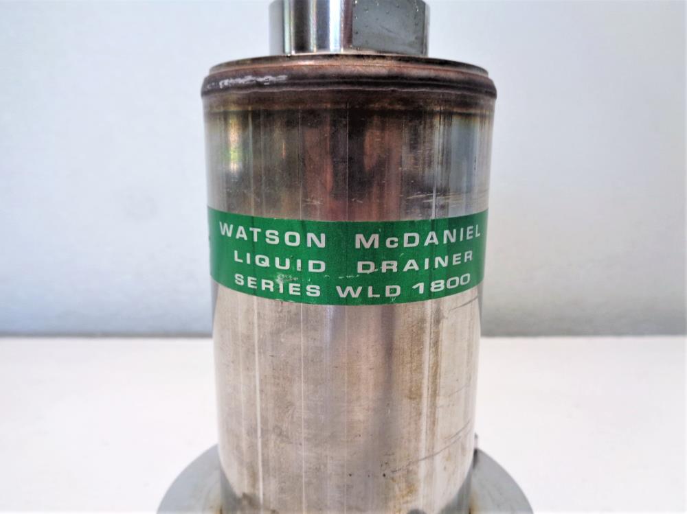 Watson McDaniel Liquid Drainer WLD1800, Stainless Steel, 600 PSIG (Non ...
