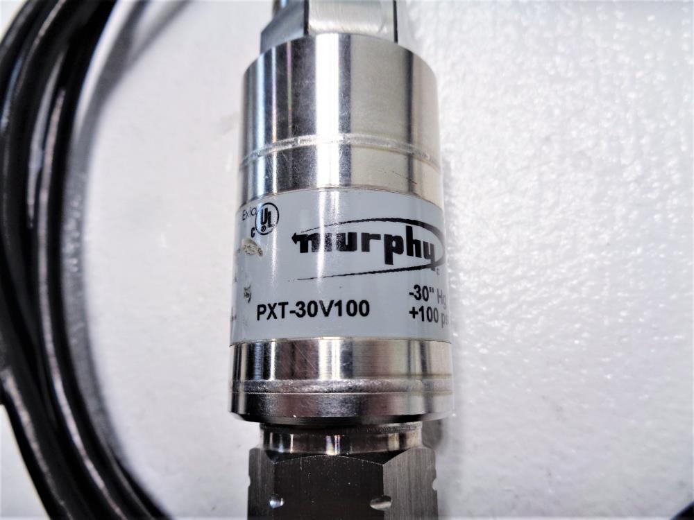 Murphy PXT-30V100 Pressure Transmitter -30" HG to +100 PSIG