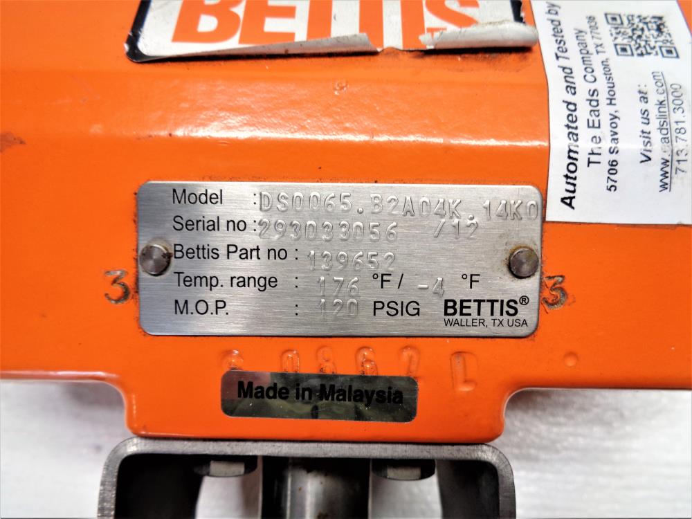 Velan 1/3/4-150# CF8M Unibody Ball Valve 00313-SSEAE