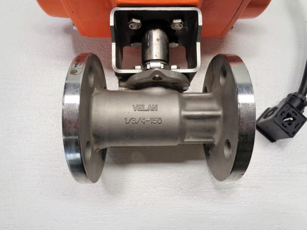 Velan 1/3/4-150# CF8M Unibody Ball Valve 00313-SSEAE