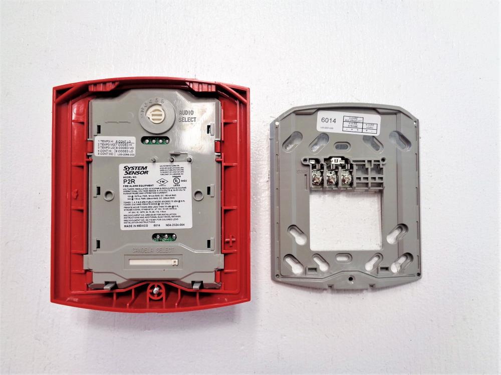 Lot of (4) System Sensor P2R Fire Alarms