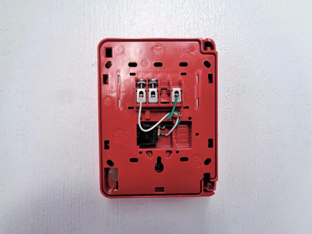 Lot of (4) Honeywell Notifier Fire Alarm Pull Station NOT-BG12LX