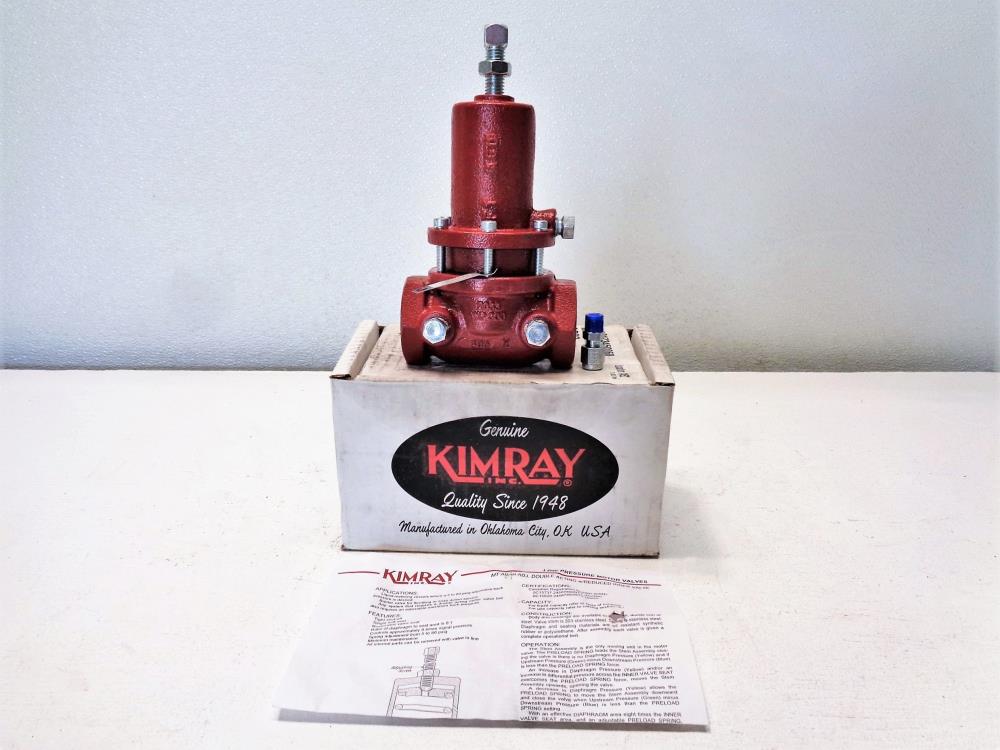 KIMRAY 1" NPT Low Pressure Motor Valve 130SMTADAB