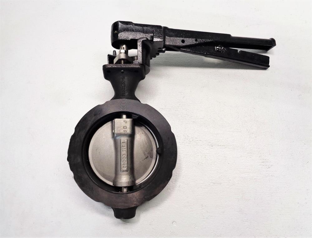 Crane Flowseal 6" 150# Butterfly Valve WCB Body Stainless Disc 06-1WA ...
