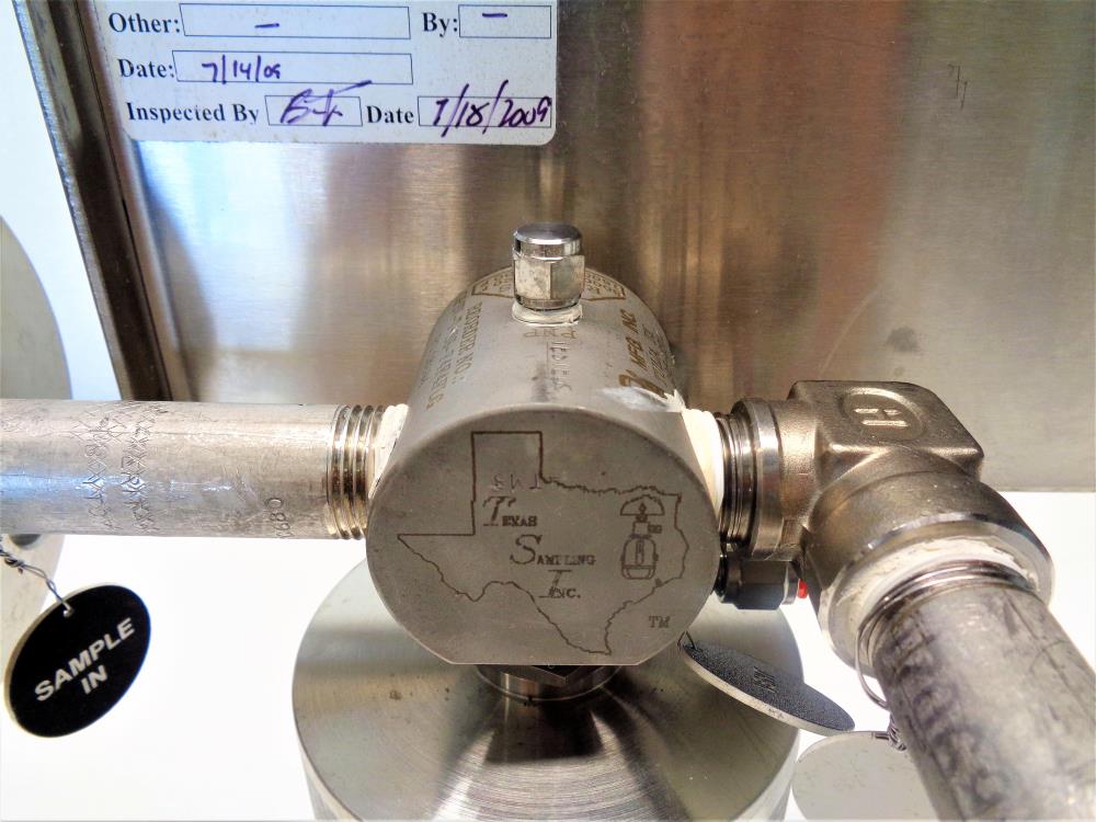 Texas Sampling Sampler System w/ 1" 150# SS Flange #MDS-B-32-XX-FLG-XX ...