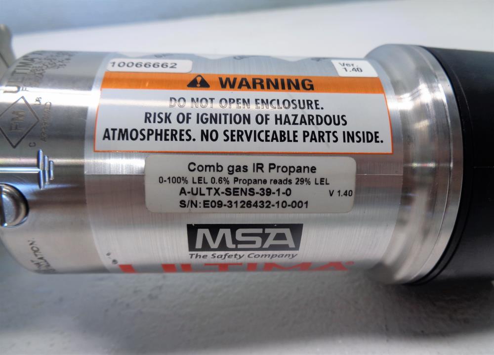 MSA Ultima XE XIR Propane Gas Monitor A-ULTX-SENS-39-1-0