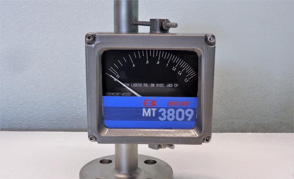 Brooks MT 3809 1" 150# Flanged Variable Area Flowmeter 3809EBBBAHQAGA1