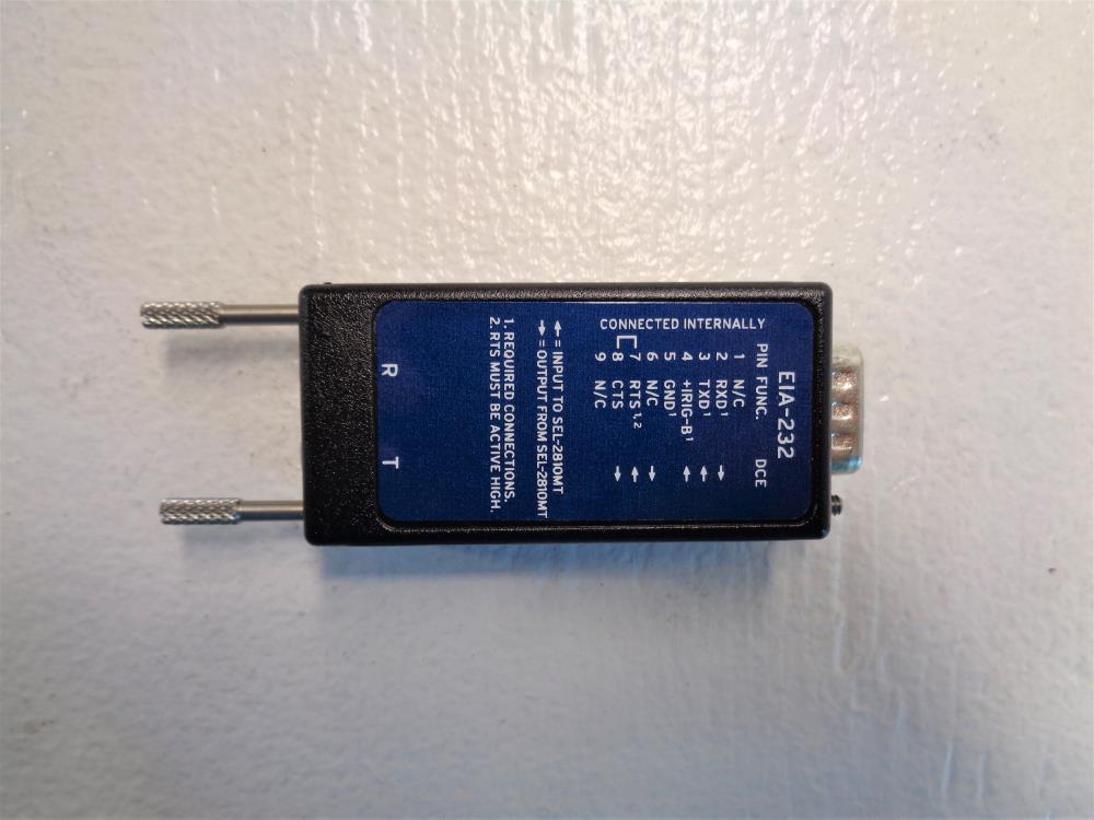 SEL IRIG-B Transmitter w/ EIA-232 Full Duplex Fiber-Optic Transceiver ...