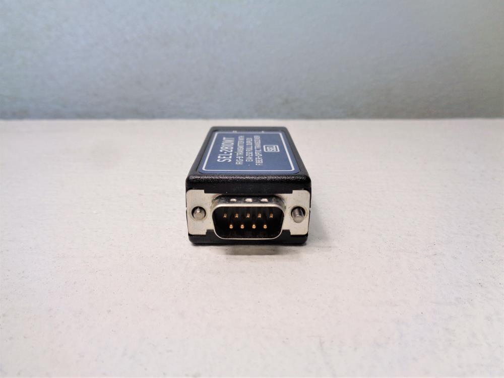 SEL IRIG-B Transmitter w/ EIA-232 Full Duplex Fiber-Optic Transceiver ...