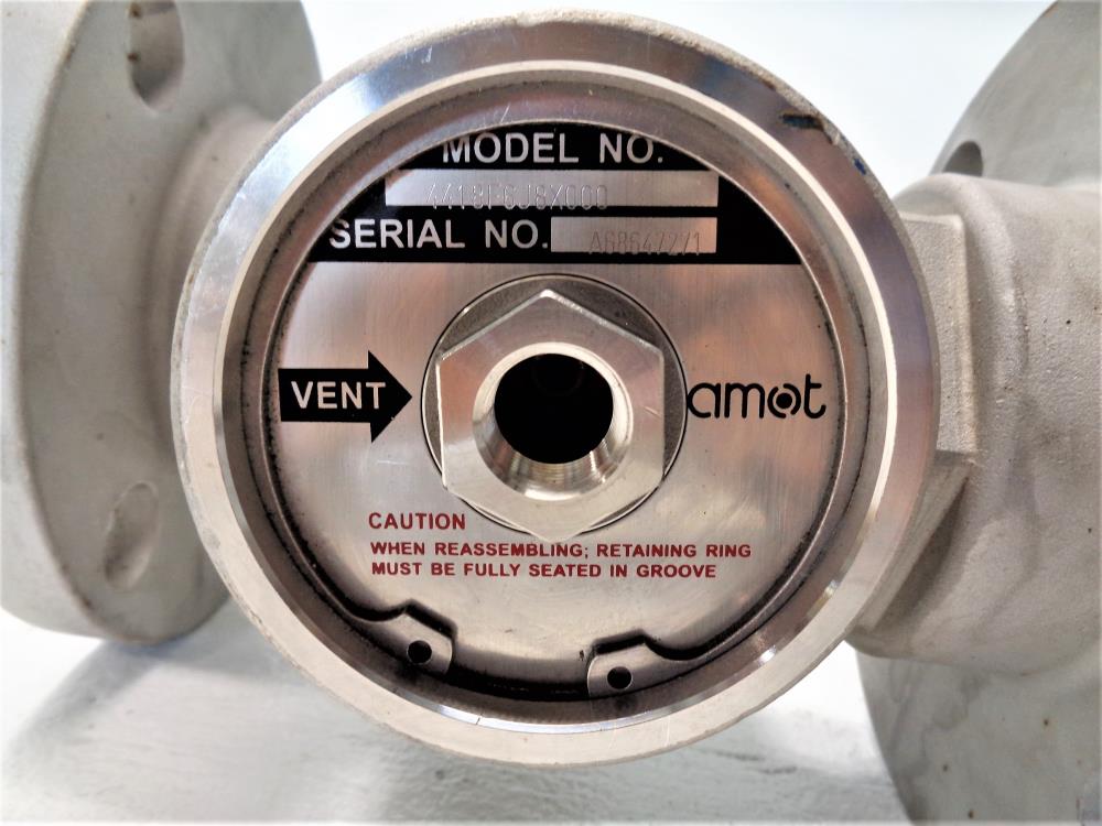 Amot 2" Flanged Valve, 2-Way, High Pressure 4418F6J8X000