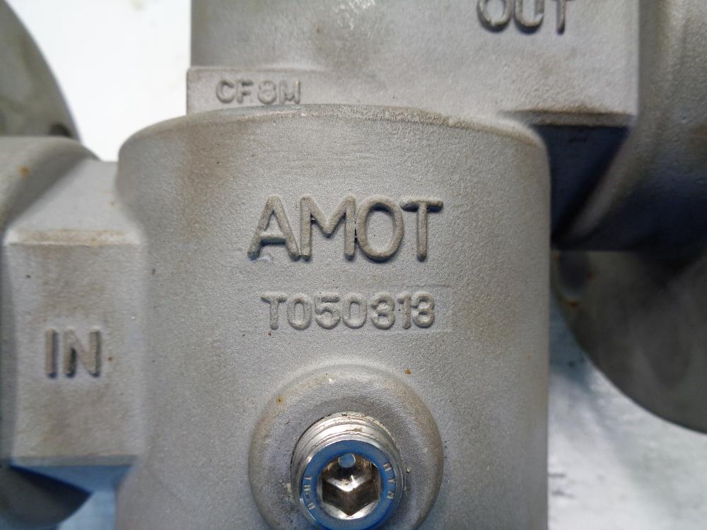Amot 2" Flanged Valve, 2-Way, High Pressure 4418F6J8X000
