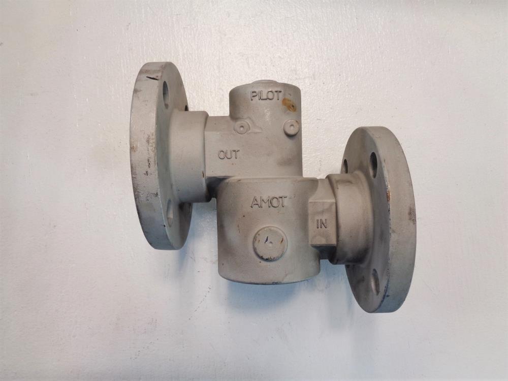 Amot 2" Flanged Valve, 2-Way, High Pressure 4418F6J8X000