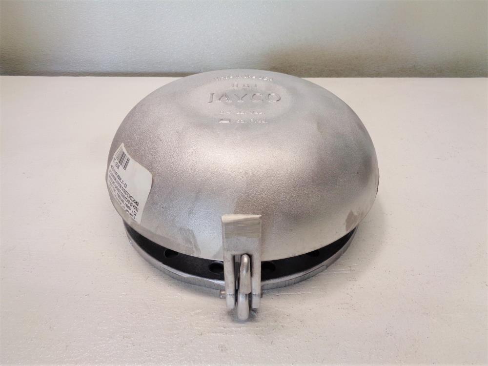 Jayco 8" Thief Hatch, Spring Loaded, Aluminum, 4oz. Press Vac. JT 8.1