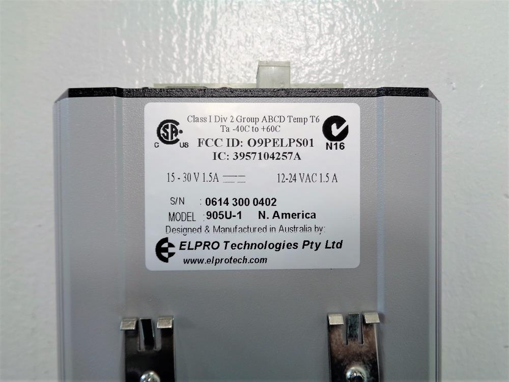 ELPRO Technologies 905U-1 Wireless I/O