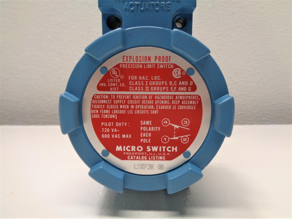 Honeywell Micro Switch Explosion Proof Precision Limit Switch LSXP3K