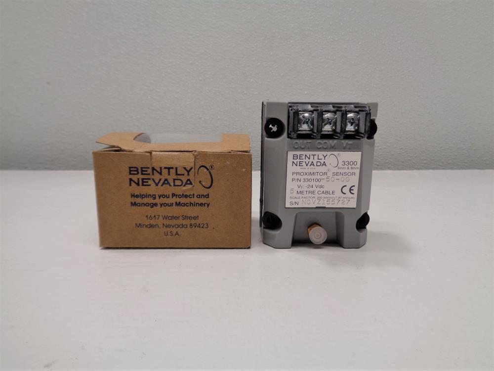Bently Nevada 3300 Proximitor Sensor 330100-50-00