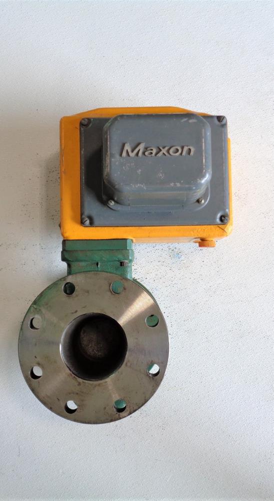 Maxon 4" Flanged Shut-Off Valve 5000S CP 2
