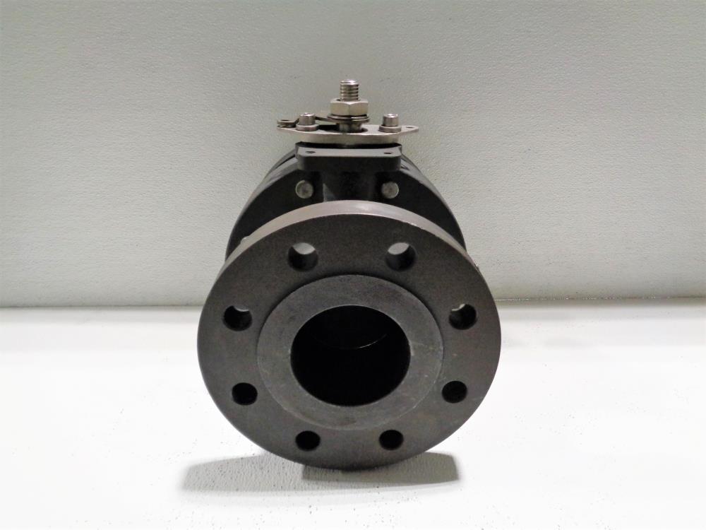 Milwaukee 4" 300# RF WCB 2-Pc Split Ball Valve, Full Port, F20CS300 F ...