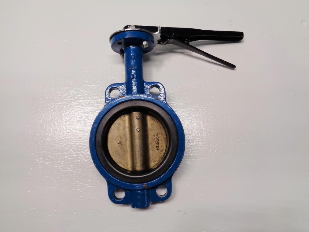 Navco 5" Butterfly Valve, Ductile Iron Body, Alum. Bronze Disc, 2172208 ...