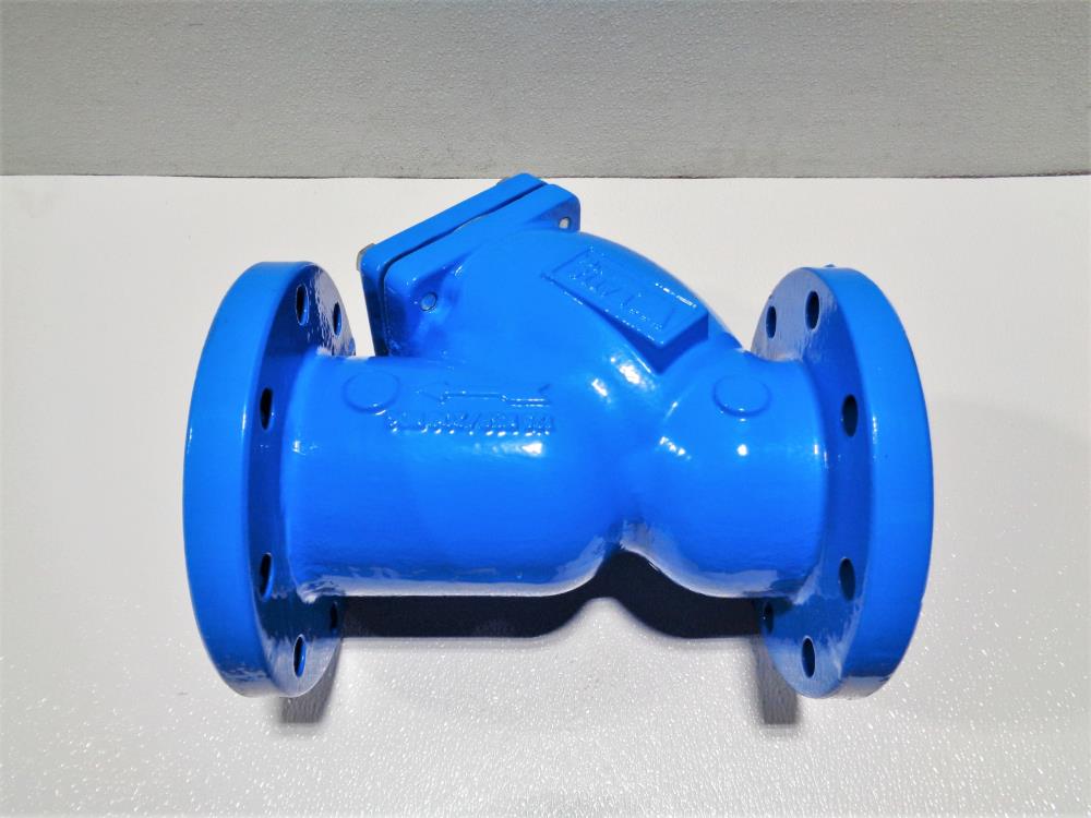 Watts Lead-Free 4" Flanged Wye Y-Strainer 77F-DI-FDA-125, #0825212