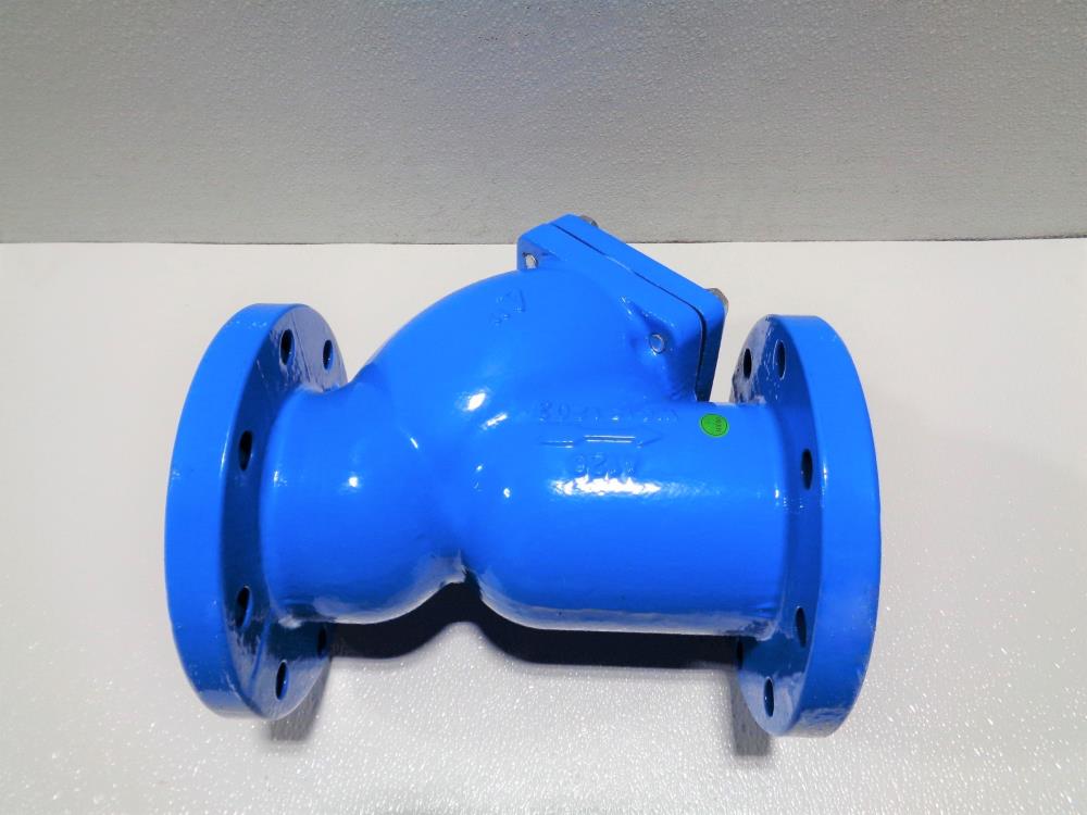 Watts Lead-Free 4" Flanged Wye Y-Strainer 77F-DI-FDA-125, #0825212