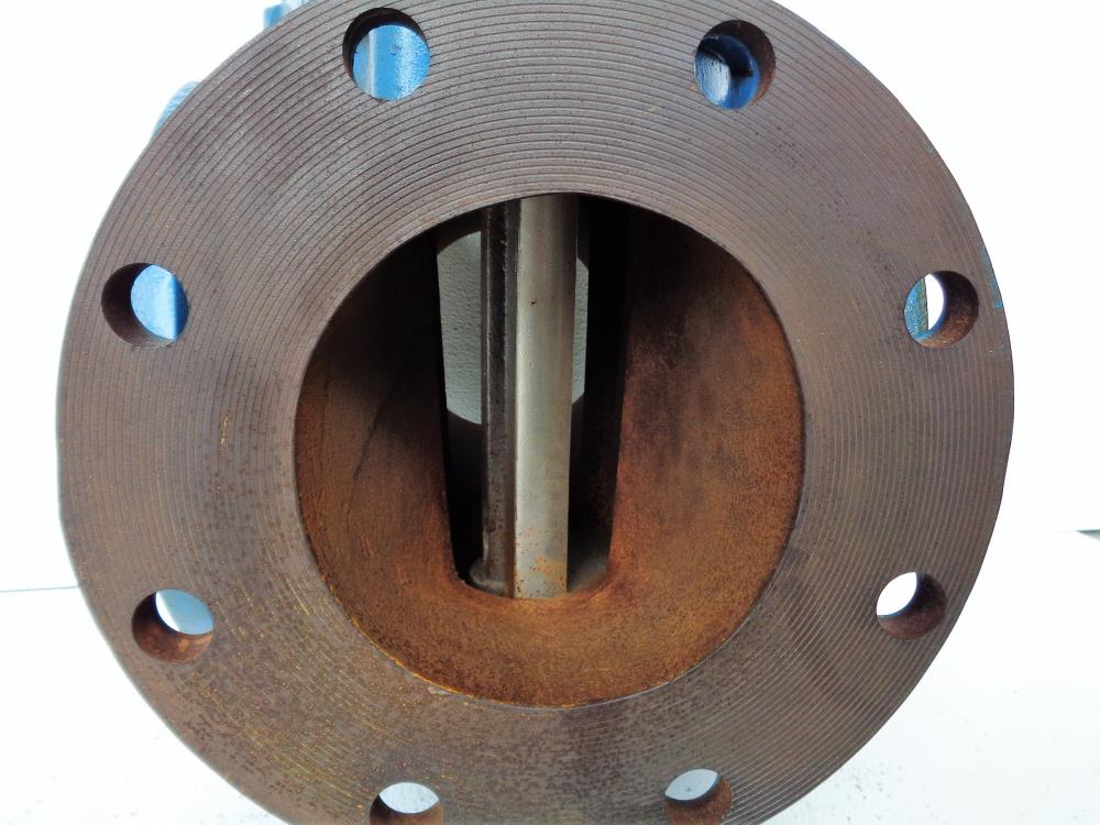 DeZurik 6" PFW Style 4-Way Plug Valve, Cast Iron 9637083R003