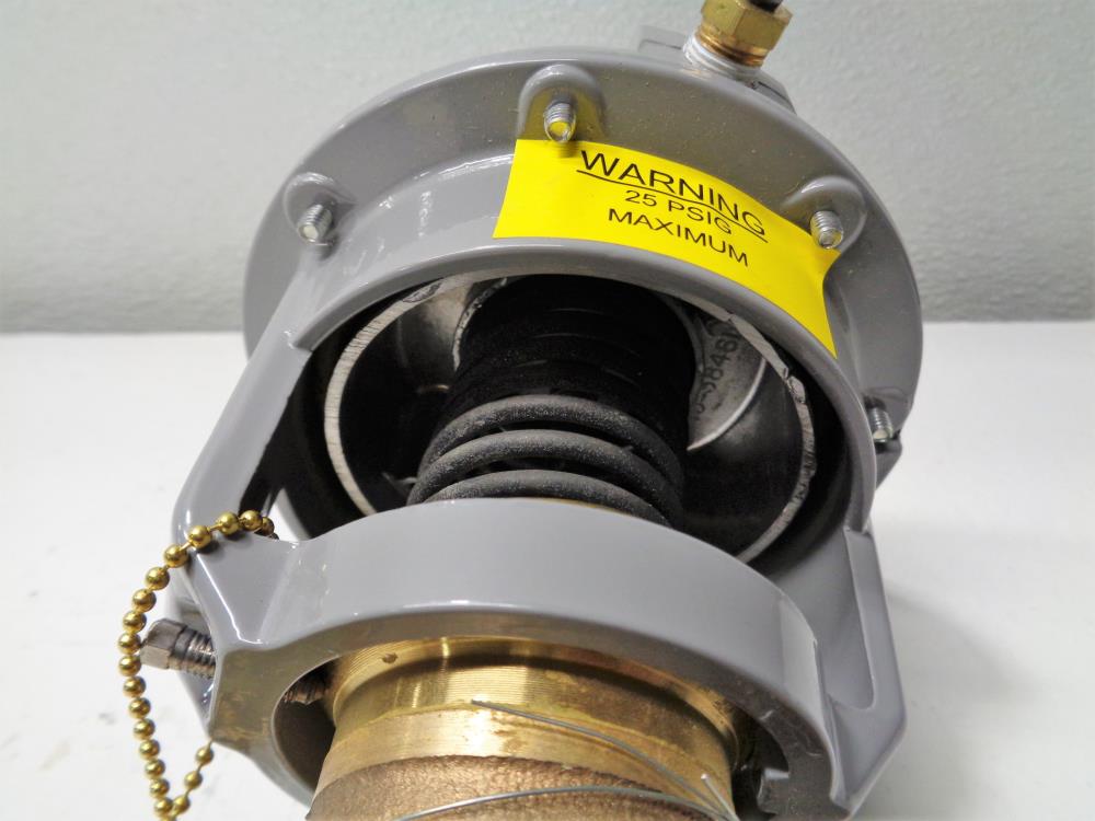 Johnson Controls 1/2" NPT 3-Way Control Valve V-4440-1008 w/ Actuator V ...