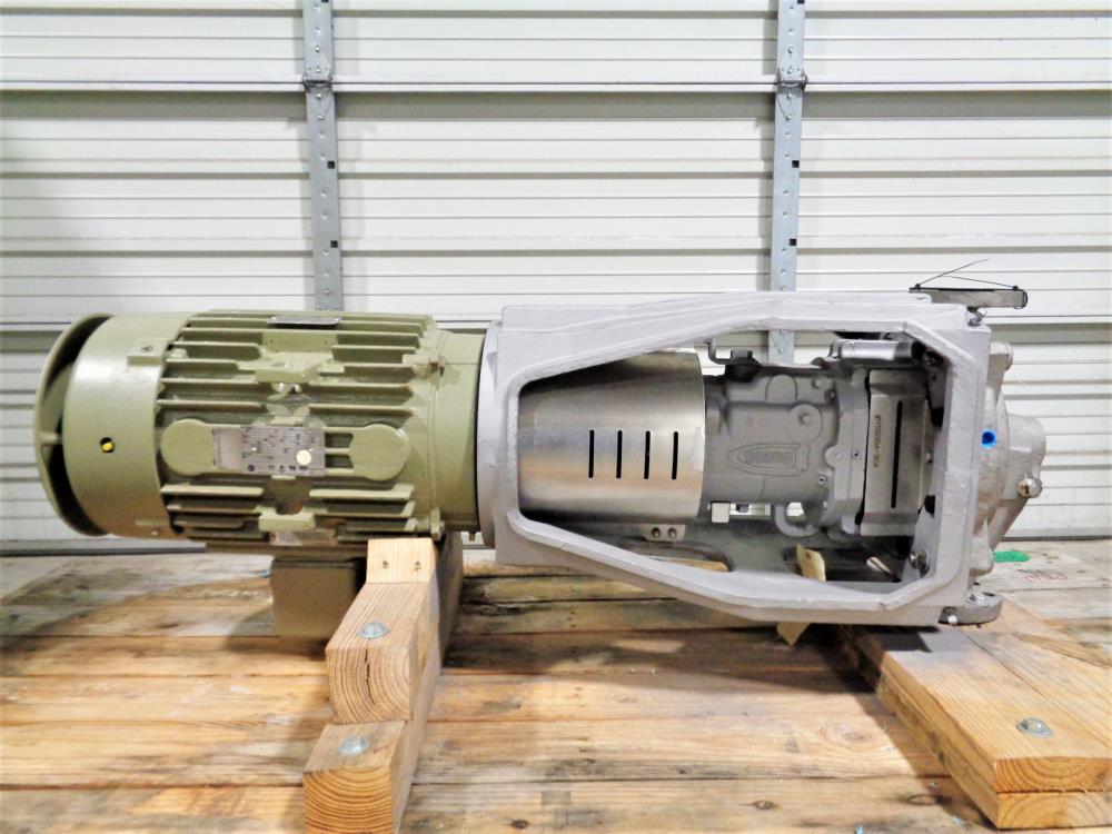 Flowserve Durco MK3 Vertical In-Line Pump, Size 2K2X1.5V-10ARV/9.44 w ...