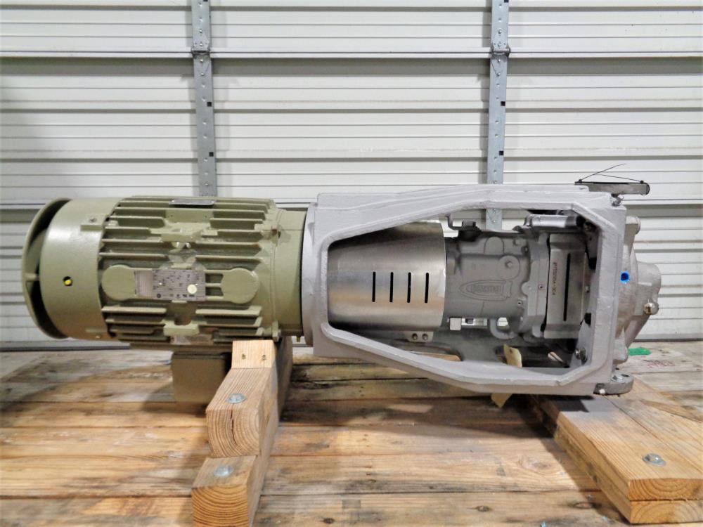 Flowserve Durco MK3 Vertical In-Line Pump, Size 2K2X1.5V-10ARV/9.44 w ...