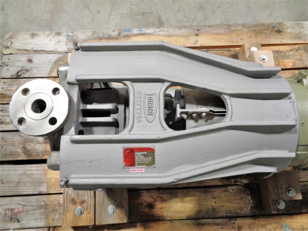 Flowserve Durco MK3 Vertical In-Line Pump, Size 2K2X1.5V-10ARV/9.44 w ...