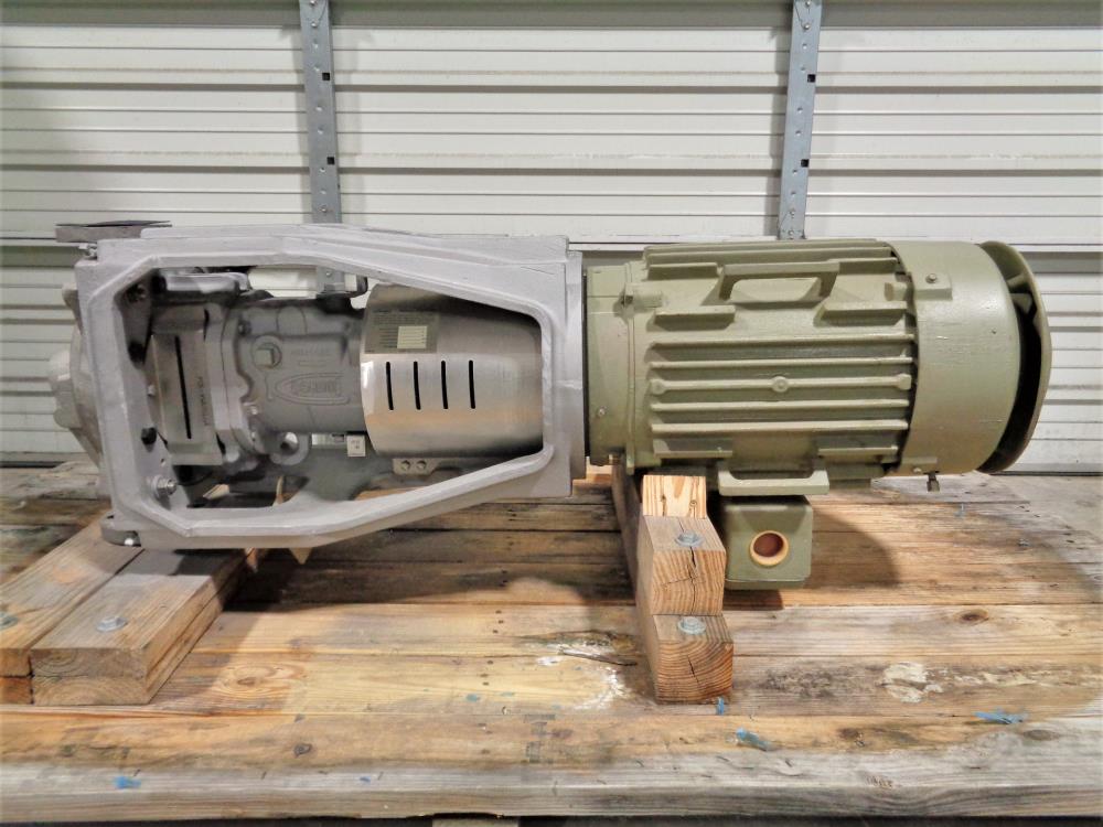 Flowserve Durco MK3 Vertical In-Line Pump, Size 2K2X1.5V-10ARV/9.44 w ...