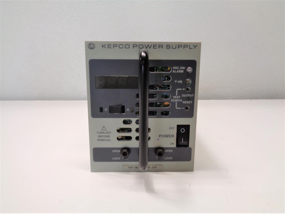 Kepco 23A Single Output 3U Swap Plug-in Power Supply HSF 28-23
