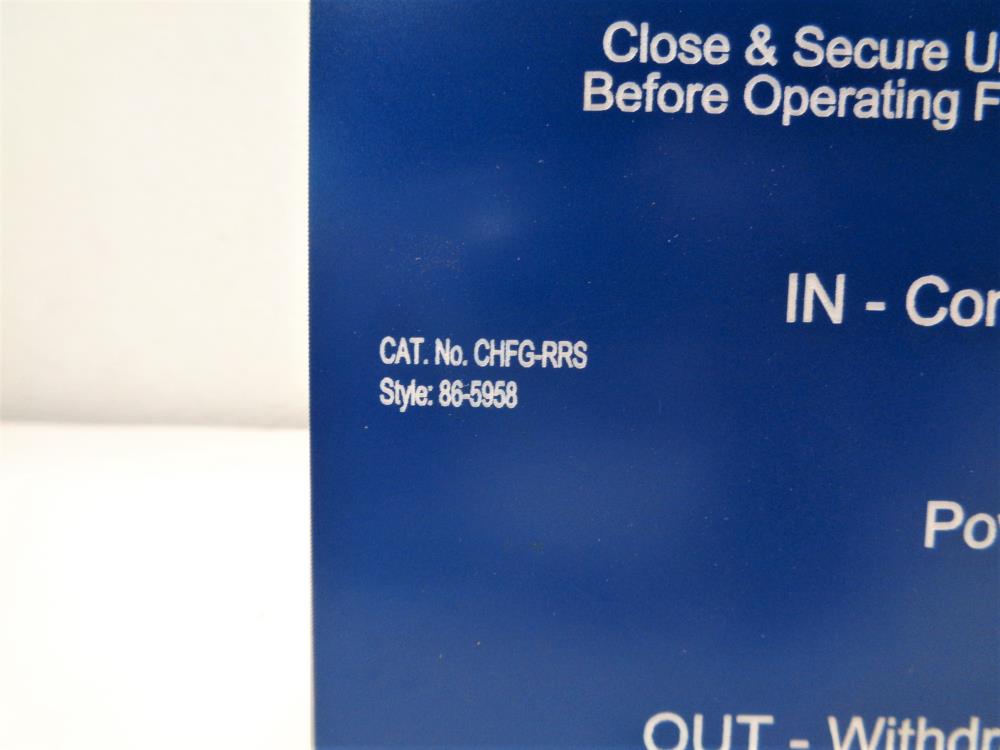 Eaton Cutler-Hammer RotoTract Remote Racking CHFG-RRS W/Conductix ...