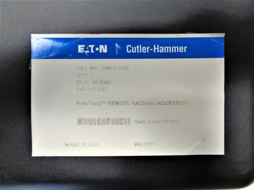 Eaton Cutler-Hammer RotoTract Remote Racking CHFG-RRS W/Conductix ...
