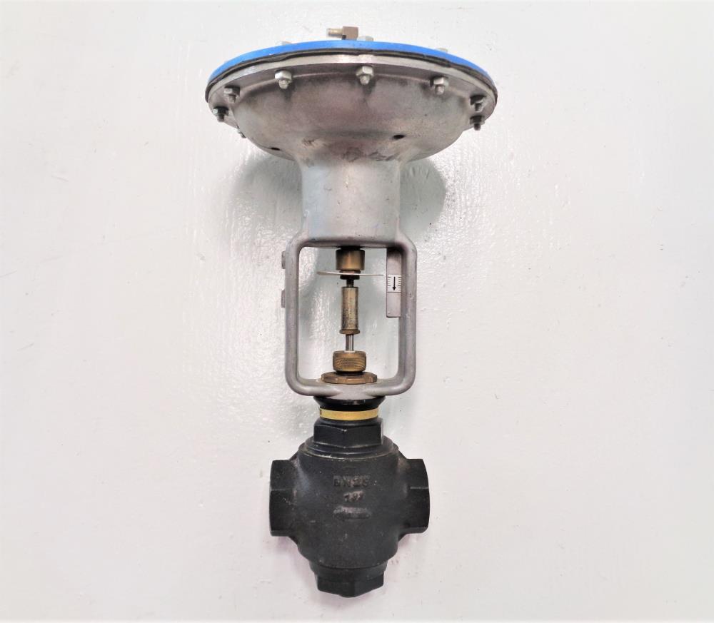 Johnson Controls 1" Globe Valve V-7416-4517 W/ Actuator