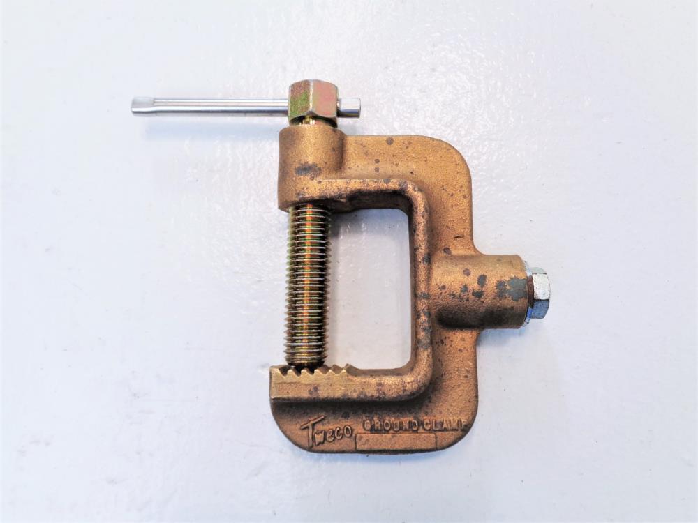 Lot of (2) Tweco 600A Ground Clamp #GC-600-50