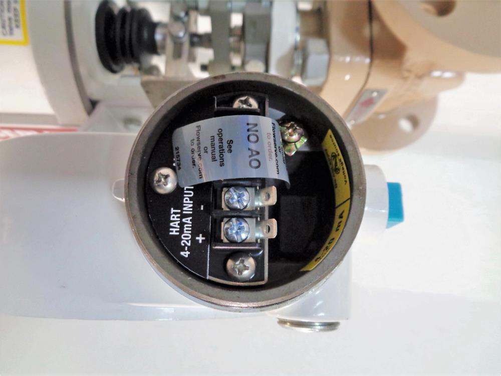 Flowserve Valtek 1" 600# WCC Mark 1 Globe Control Valve w/Logix 3200 ...