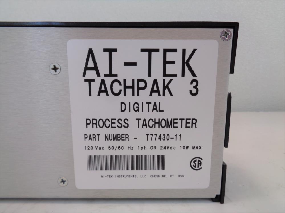 AI-TEK Tachpak 3 Digital Process Tachometer T77430-11
