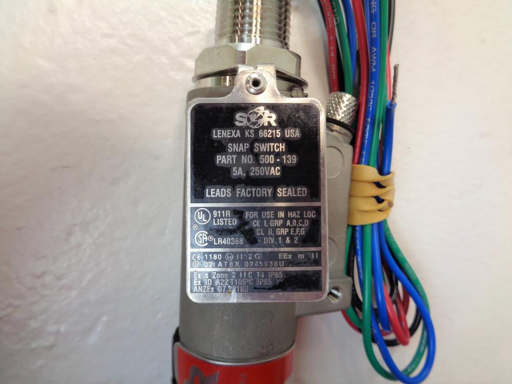 SOR Pressure Switch 6AH-EF2-M4-C1A-TT