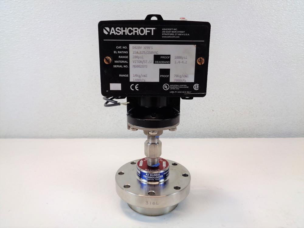 Ashcroft Diaphragm Pressure Switch at Joseph Gilmore blog