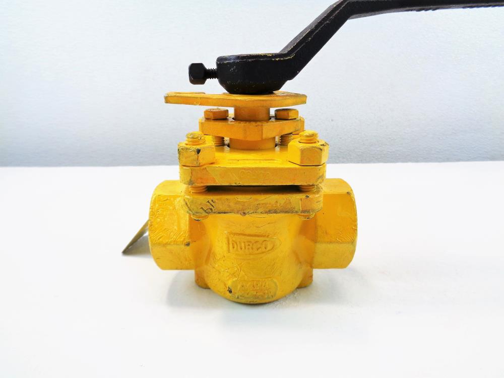 Durco Flowserve 1" 300# M351 Plug Valve, Fig# G432, 1-G4BHF ...