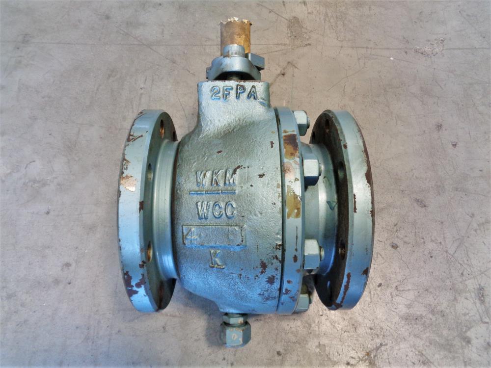 Cooper WKM DynaSeal 310C Ball Valve, 4" Flanged, Carbon Steel 4F-B110