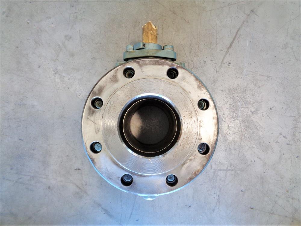 Cooper WKM DynaSeal 310C Ball Valve, 4" Flanged, Carbon Steel 4F-B110